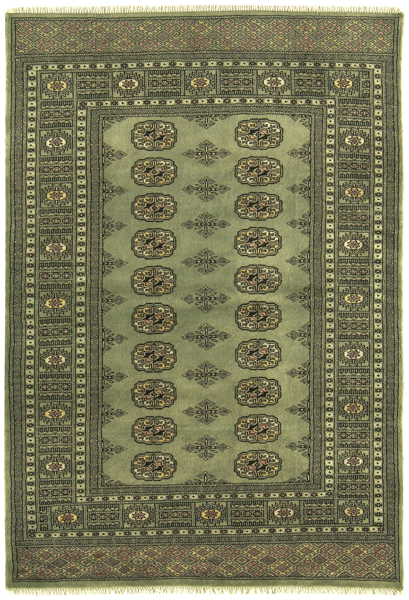 Bokhara Green Rug - Heritage Rugs UK