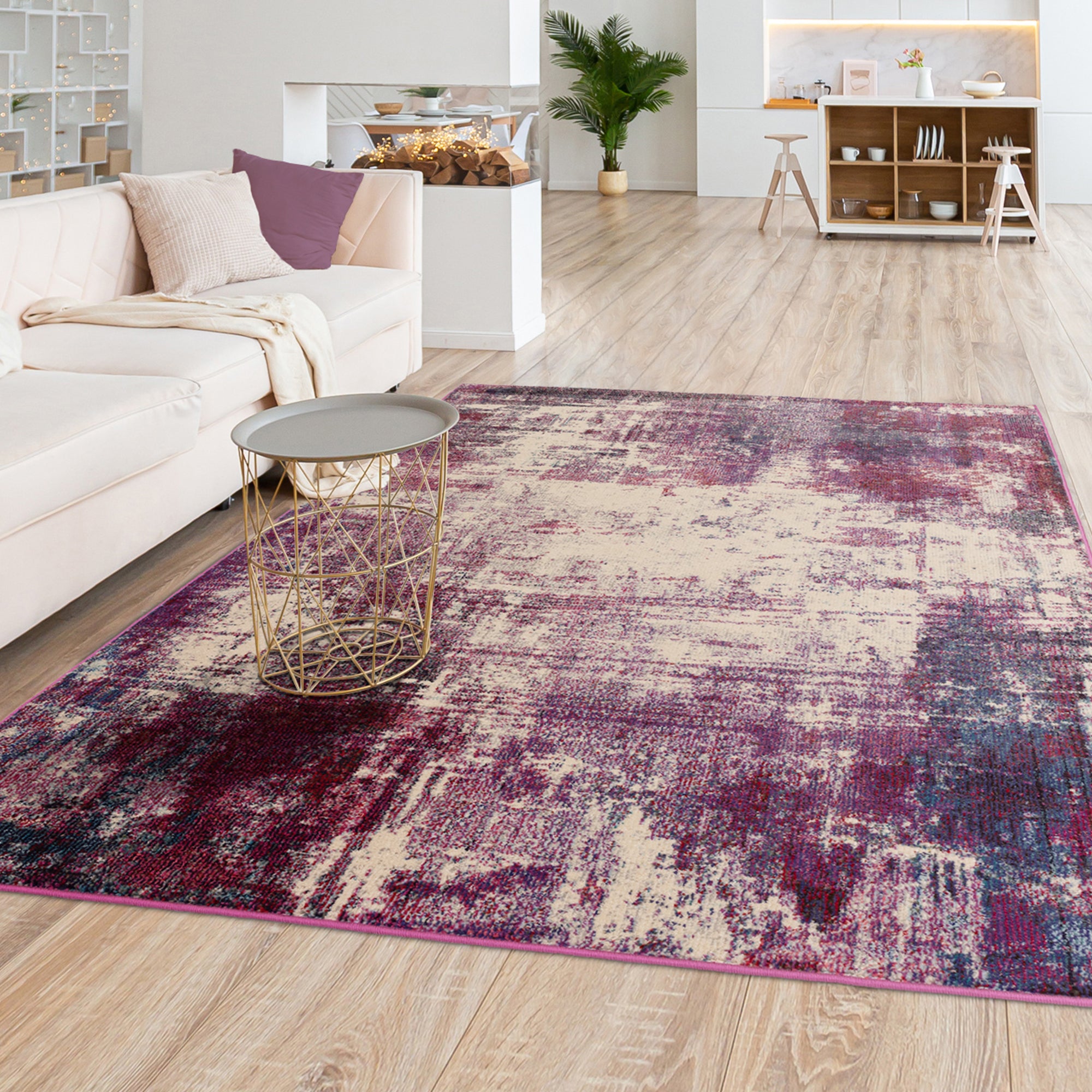 Colores Cloud CO08 Magenta Rug - Vibrant Rugs