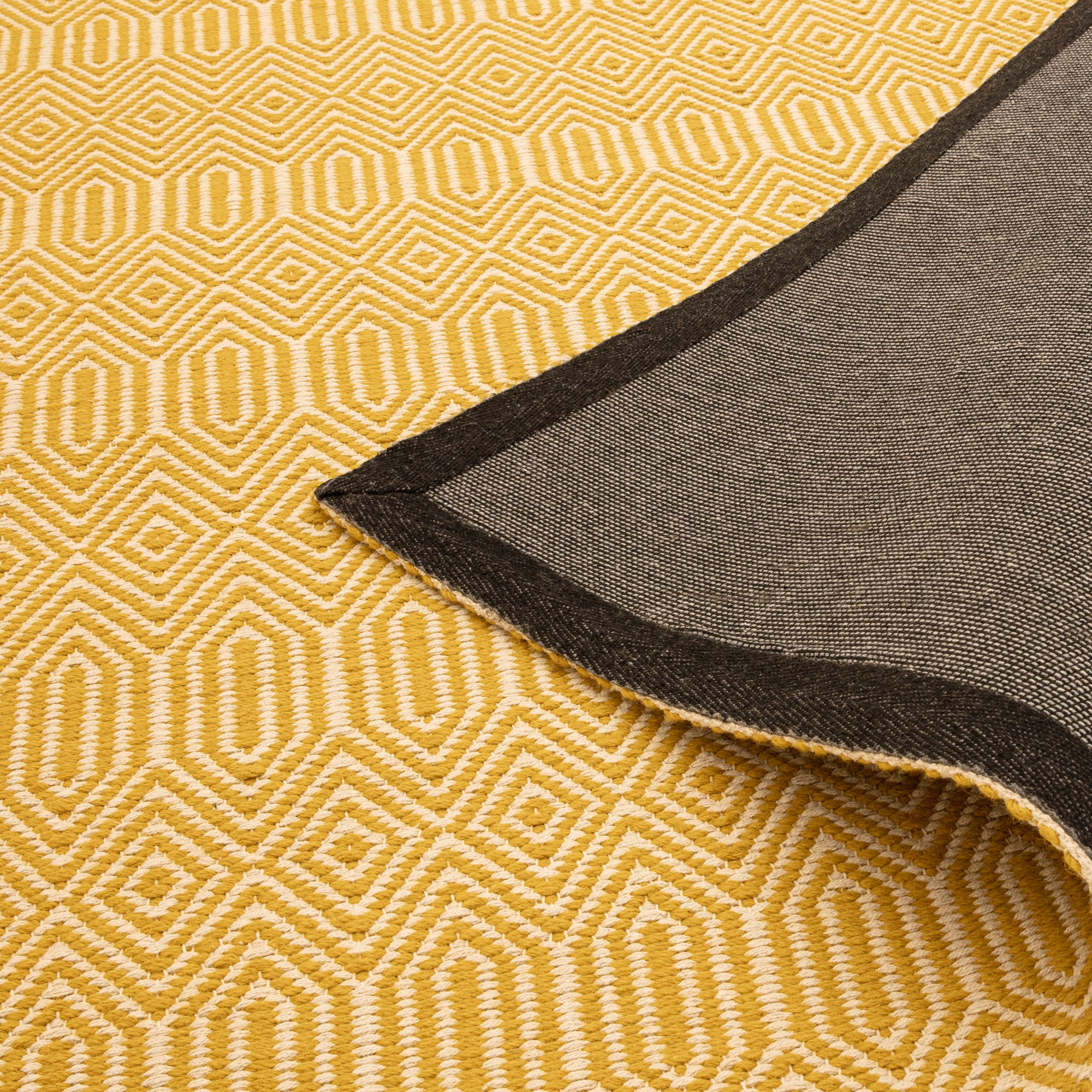 Sloan Mustard Rug - Natural Weaves UK